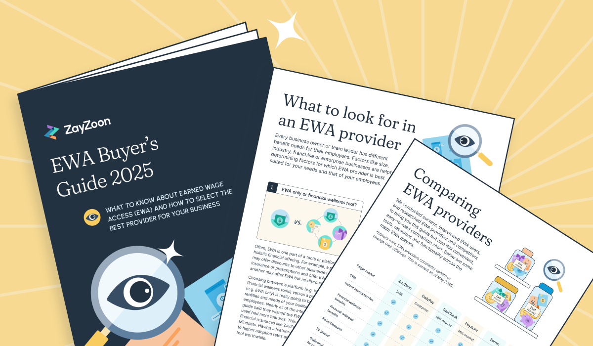 ZayZoon’s 2025 EWA Buyer’s Guide